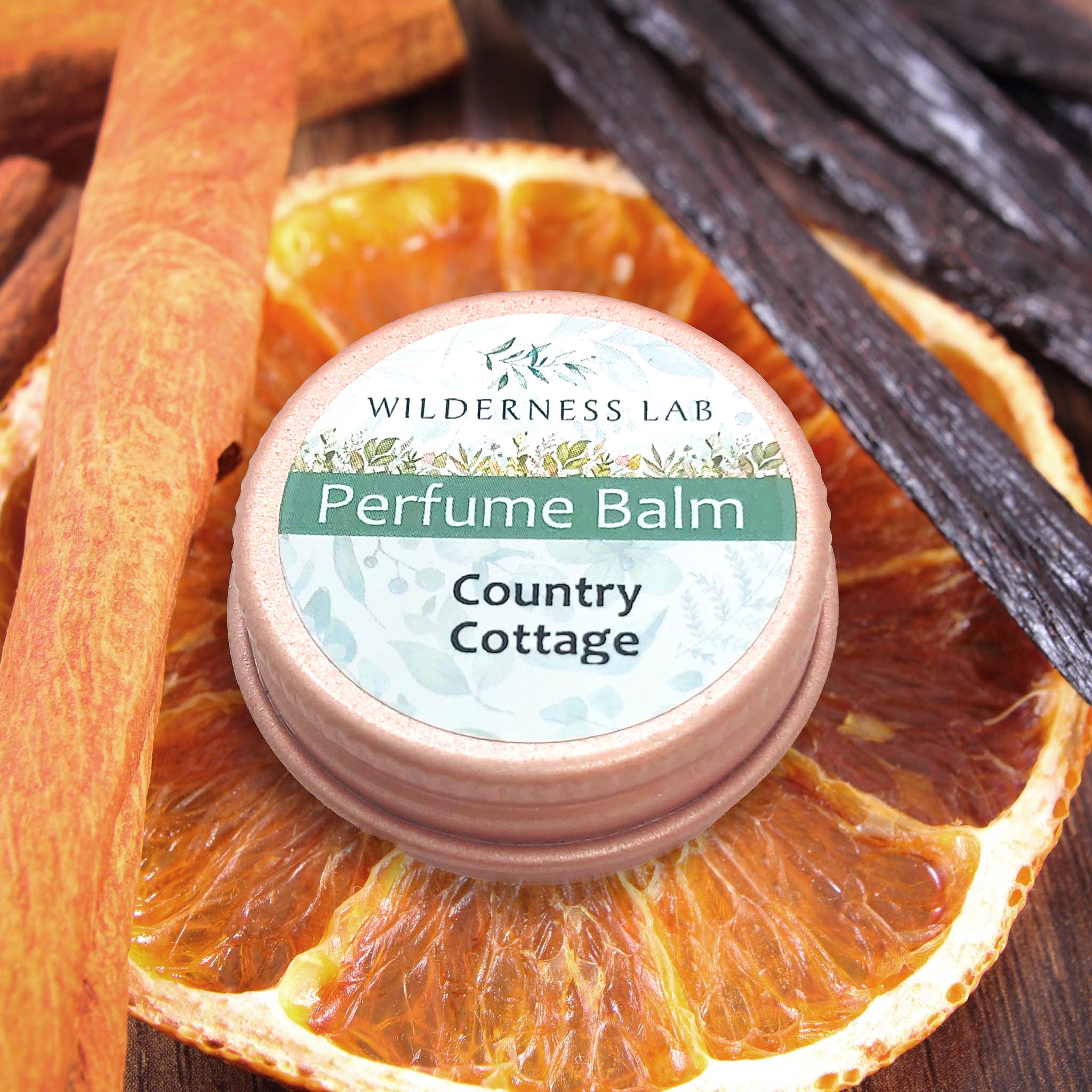 Country Cottage Solid Perfume - natural vegan perfume balm with essent ...