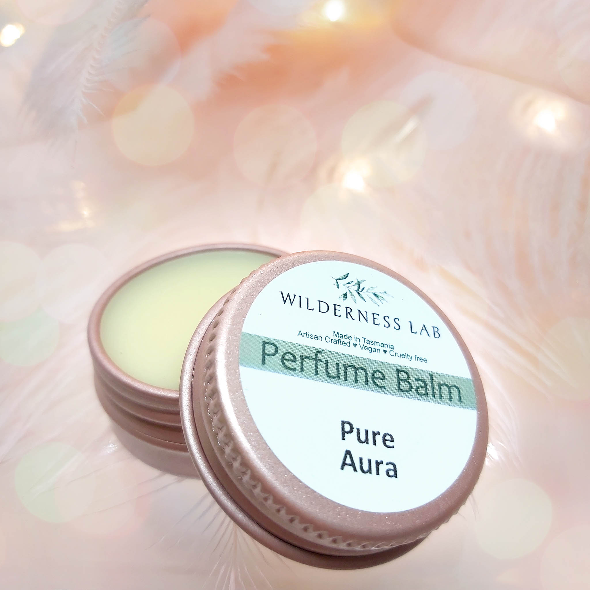 Pure Aura Solid Perfume - natural vegan perfume balm with essential oi ...